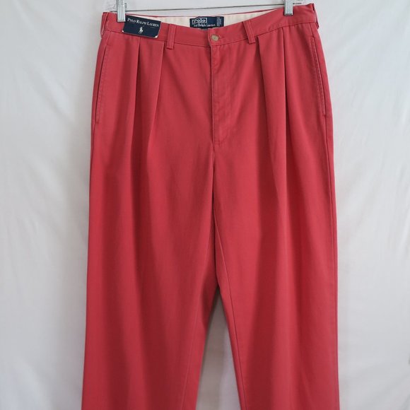 Polo Ralph Lauren | Pants | Nwt Polo Ralph Lauren Island Red Cotton ...